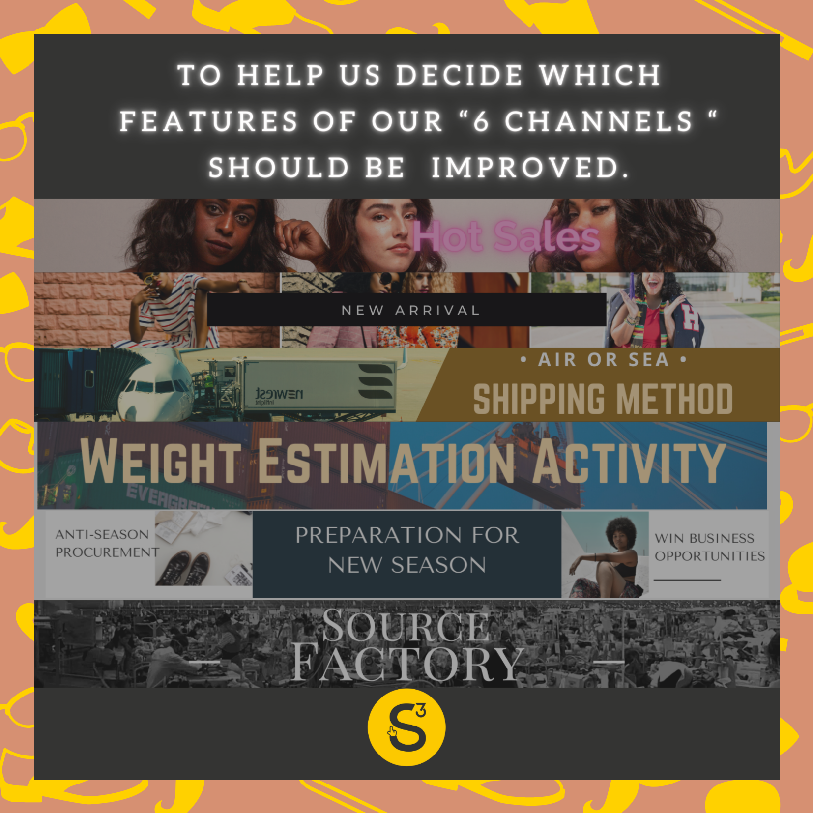 Dark-Blue-Peach-Pattern-60th-Birthday-Invitation-5 ShopShipShake Office ...